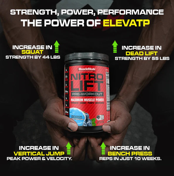 MuscleMeds NITRO LIFT Pre-Workout, Strength + Performance – JNK Nutrition