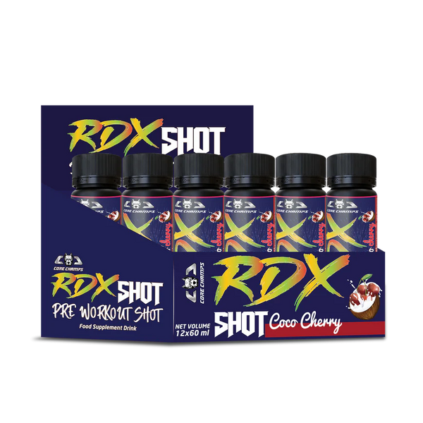 Core Champs RDX shots - Preworkout 60ml Shot – JNK Nutrition