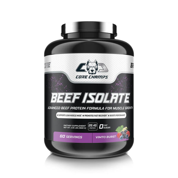 Core Champs Beef Isolate Protein 60 Servings - Clear Beef Protein – JNK ...