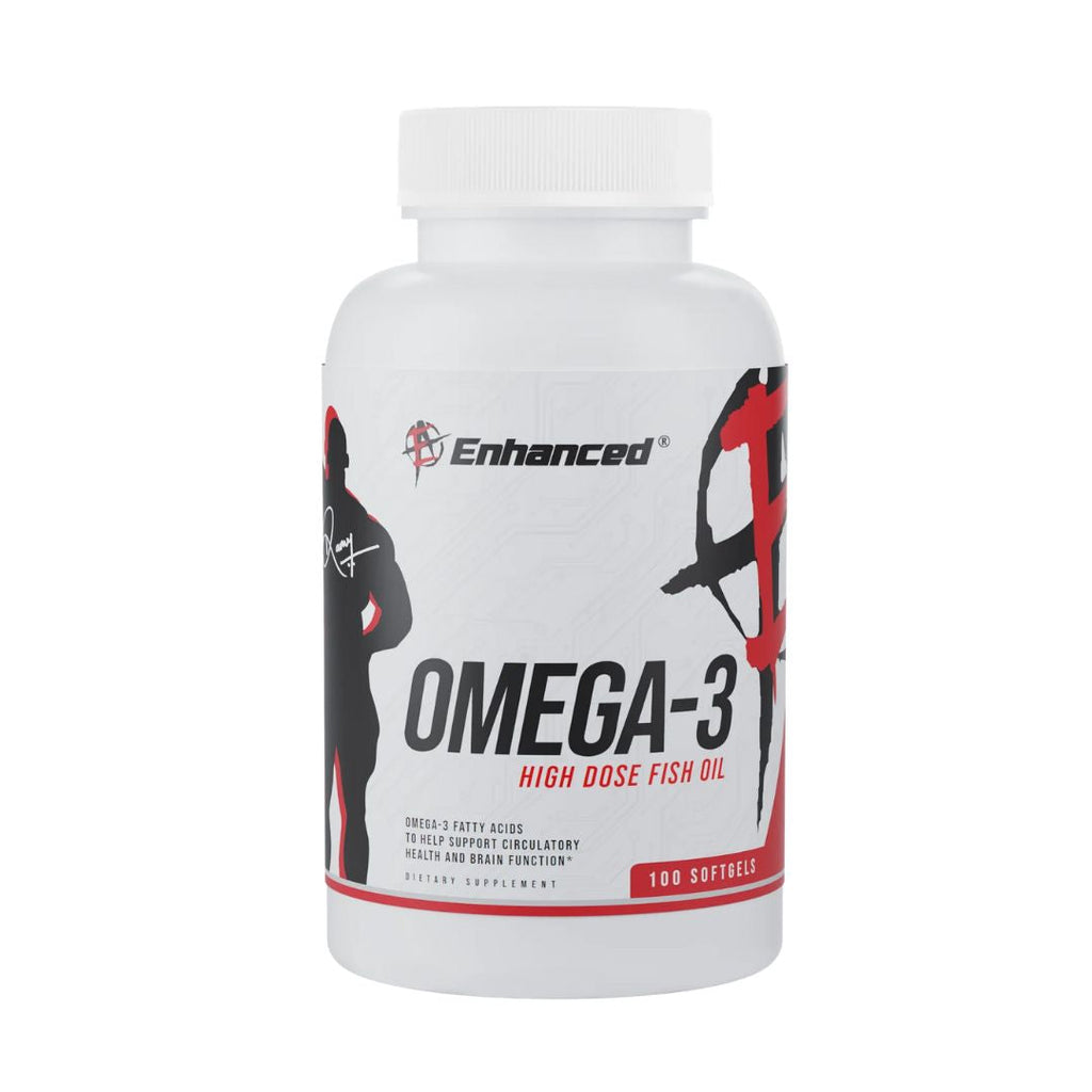 Enhanced Omega 3 Fish Oil Triple Strength 100 Softgels – JNK Nutrition