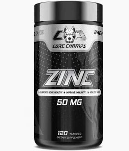 Core Champs Zinc 50MG 120 Tablets – JNK Nutrition