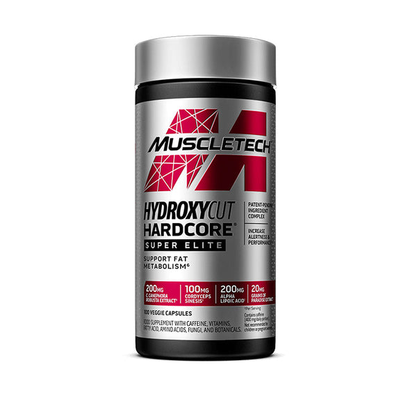 Muscletech HYDROXYCUT® Hardcore Super Elite 100 Veg Capsules – JNK ...